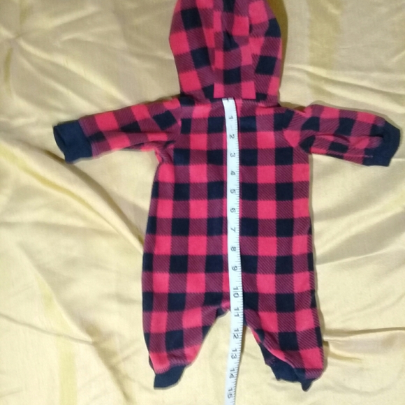 Carter's | Pajamas | Joy Buffalo Check Sleeper Size Nb | Poshmark